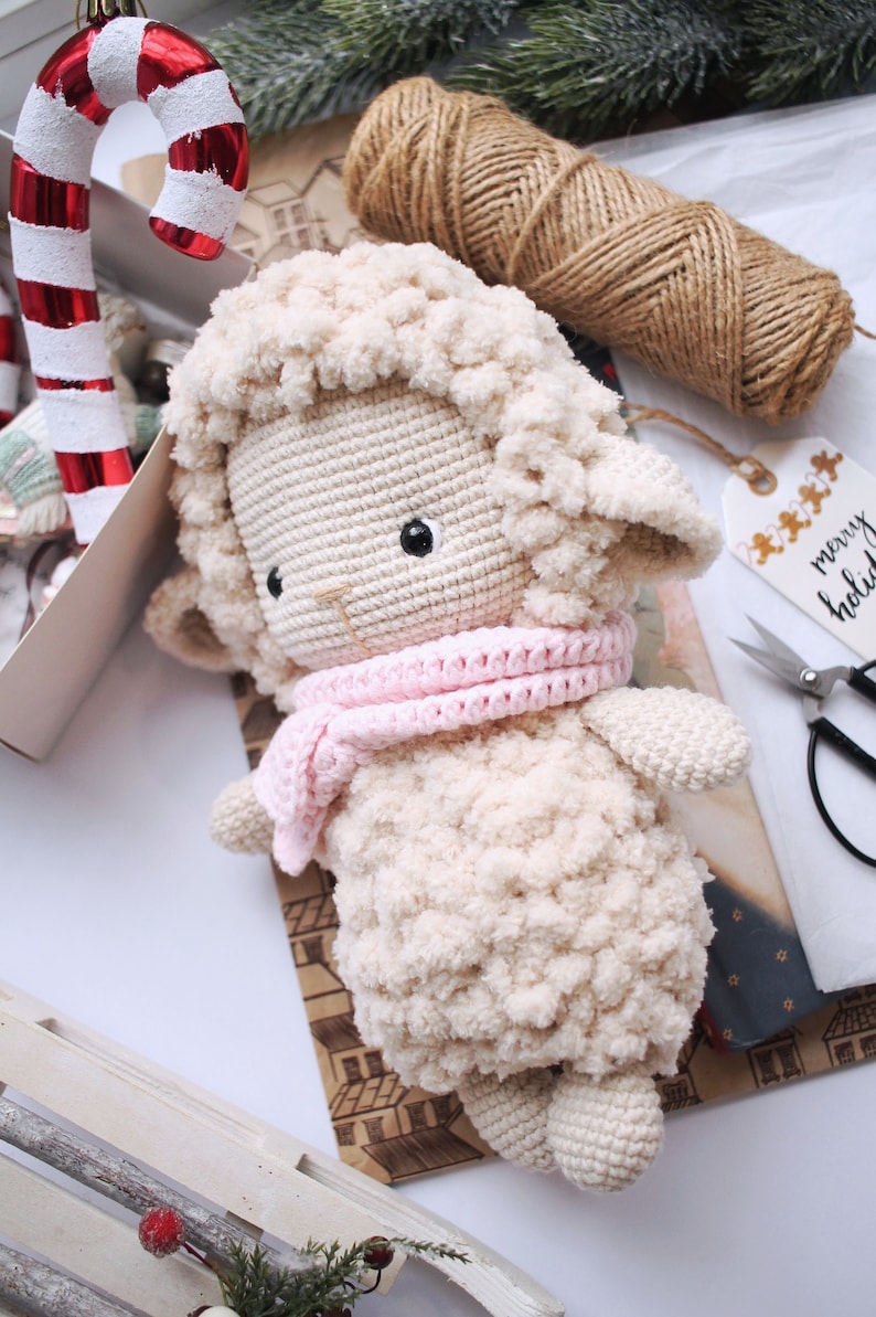 Sheep Crochet Pattern Crochet Sheep Stuffed Animal Lamb Amigurumi Tutorial PDF - Etsy