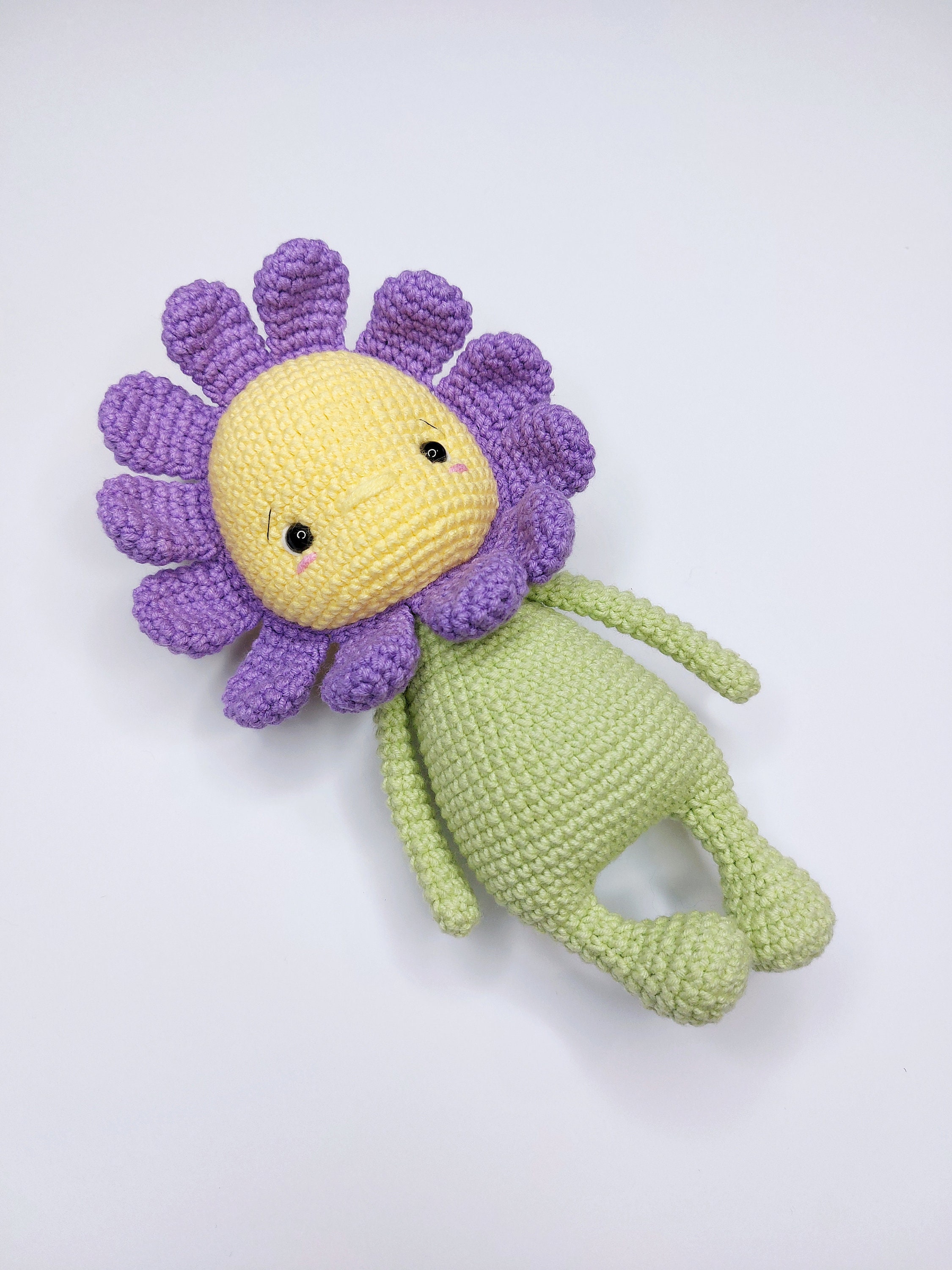 Adorable Crochet Flower Doll Pattern Cute Amigurumi PDF - Etsy