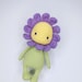 Adorable Crochet Flower Doll Pattern Cute Amigurumi PDF - Etsy