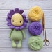 Adorable Crochet Flower Doll Pattern Cute Amigurumi PDF - Etsy