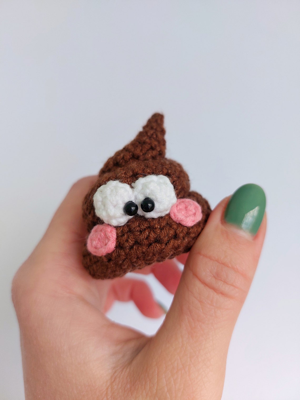 Crochet Pattern Poop Emoji. Cute Baby Poop Funny Amigurumi. US English ...