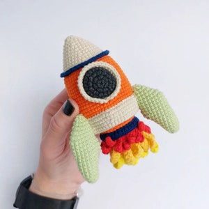 Rocket Crochet Pattern - Fun Space Amigurumi - PDF - Etsy
