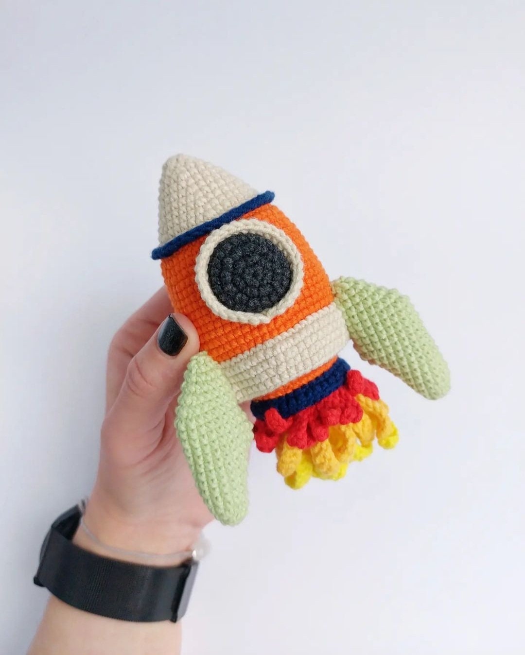 Rocket Crochet Pattern Fun Space Amigurumi PDF - Etsy