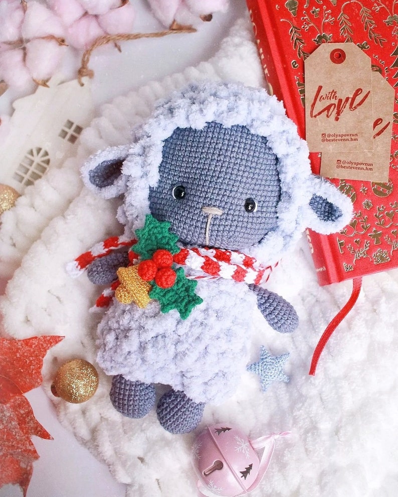 Sheep Crochet Pattern Crochet Sheep Stuffed Animal Lamb Amigurumi Tutorial PDF - Etsy
