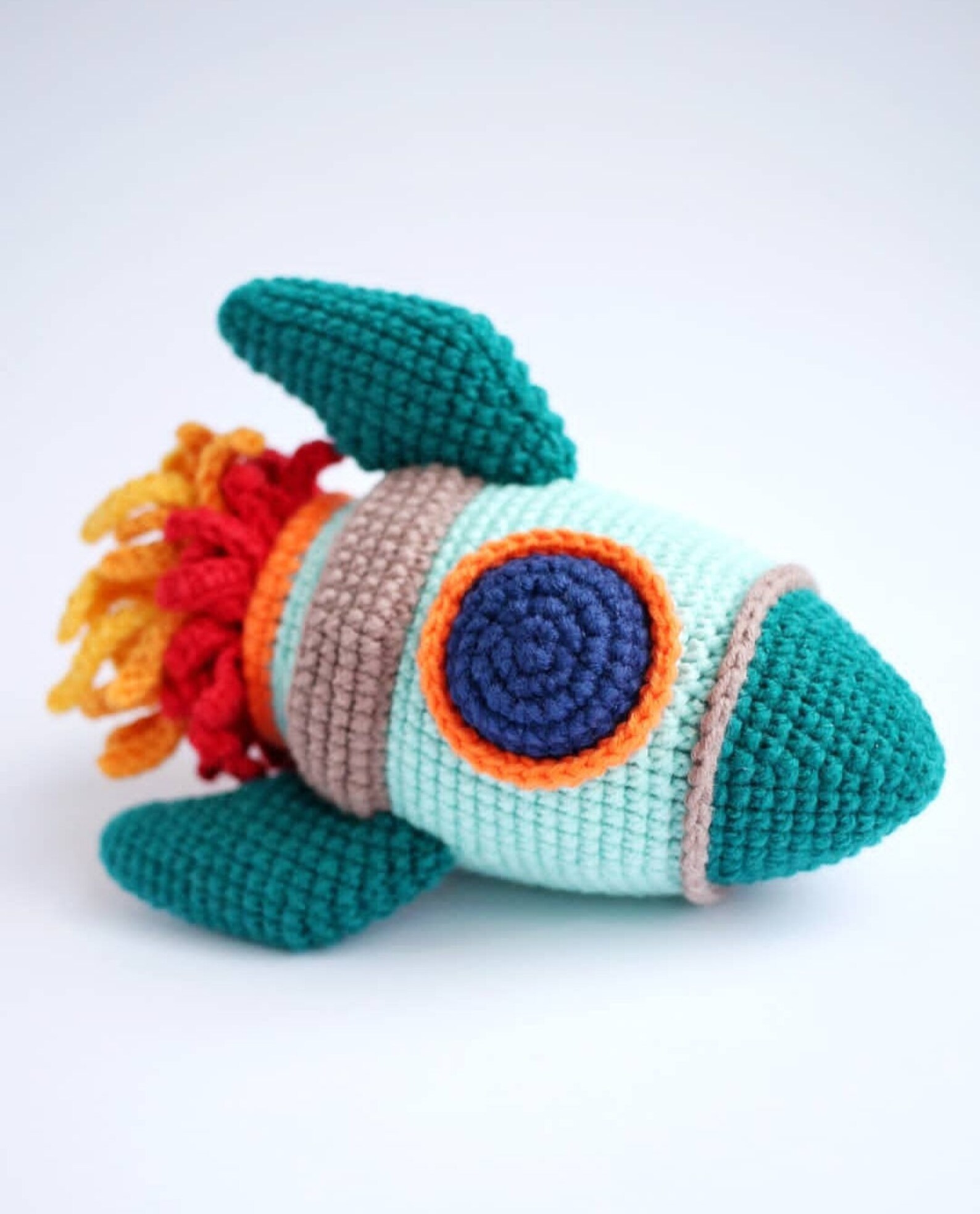 Rocket Crochet Pattern Fun Space Amigurumi PDF - Etsy