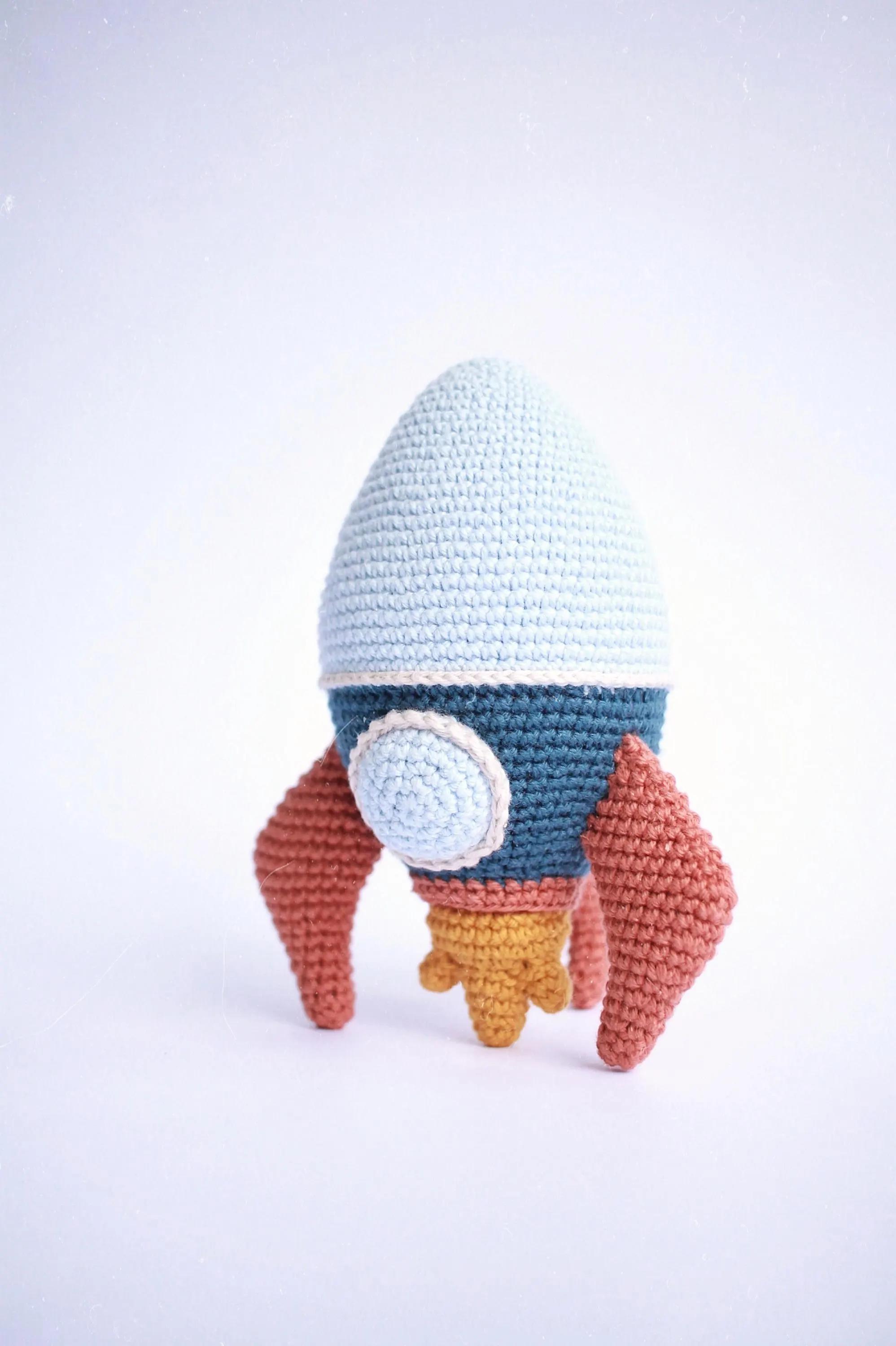 Space Amigurumi Crochet Pattern: Astronaut With a Star, Rocket - PDF ...