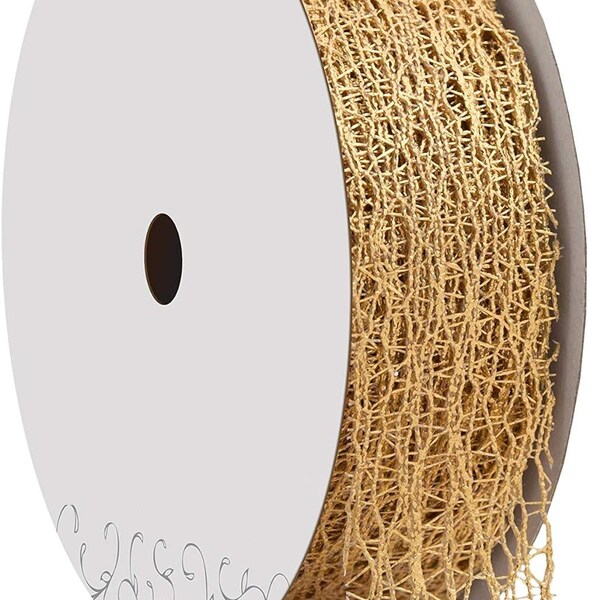 Metallic Ribbon - Etsy