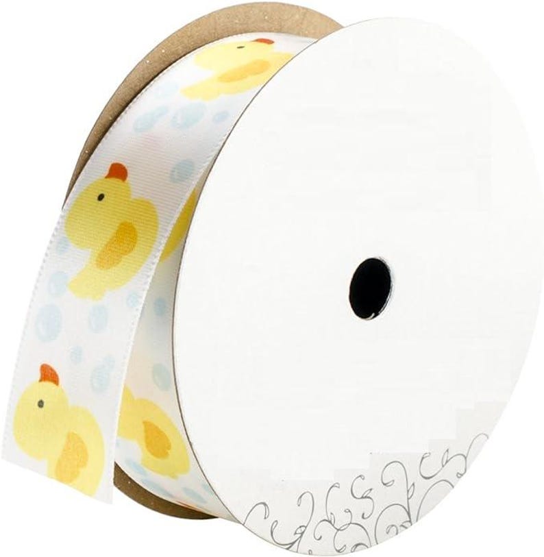 Rubber Ducky Craft Ribbon - Etsy