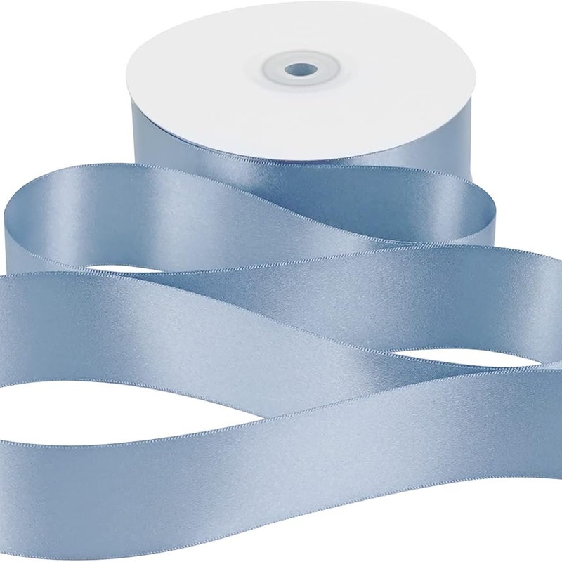 Blue Satin Ribbon - Etsy
