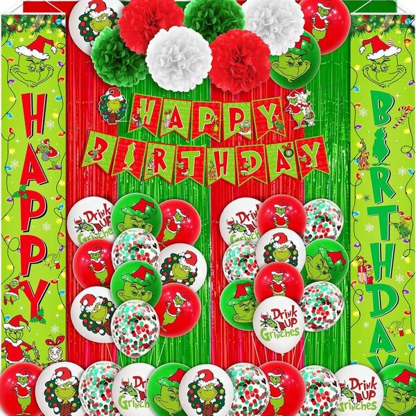 Happy Birthday Grinch - Etsy