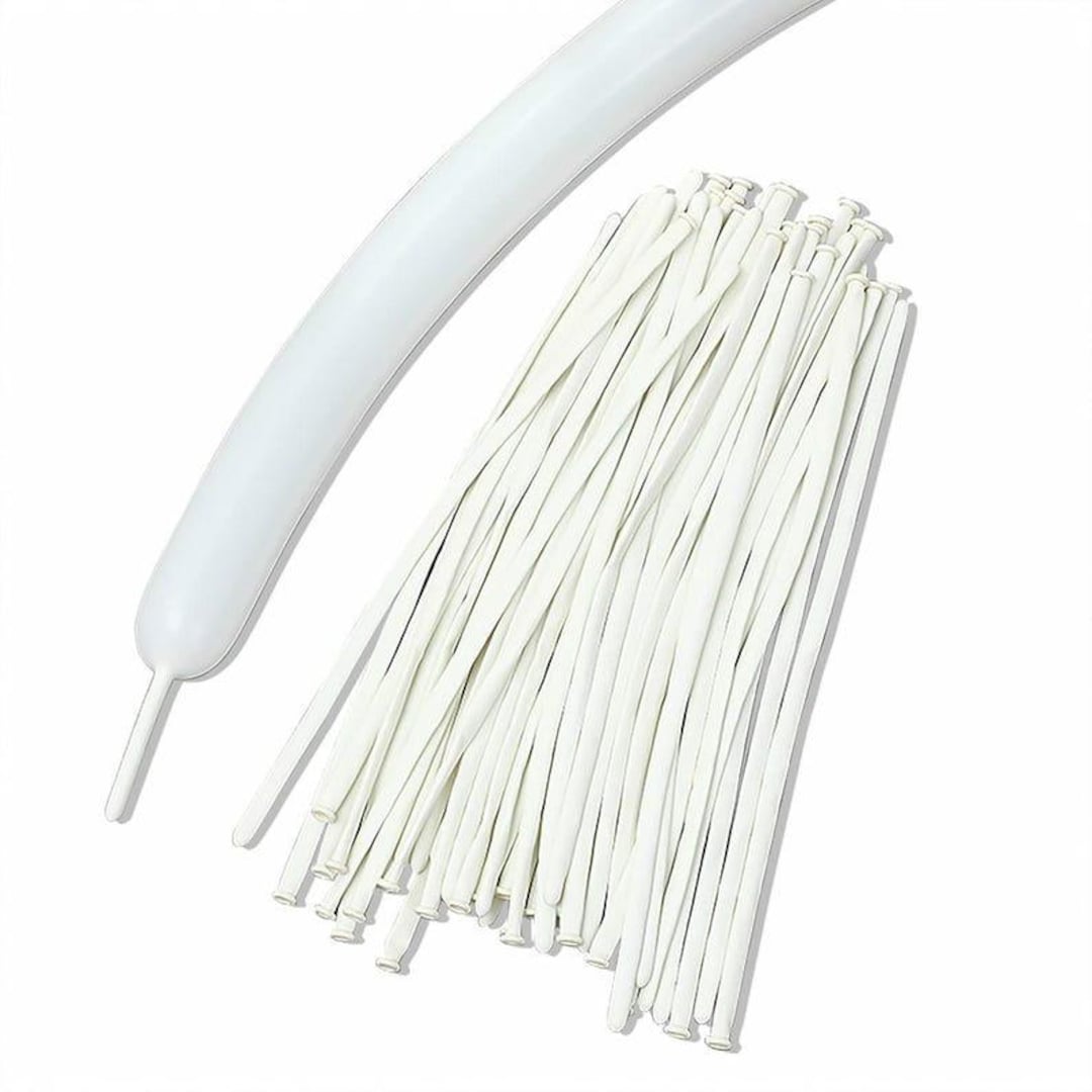 100 Pcs Long Balloons Twisting Balloons DIY 260 Latex Balloon Long ...