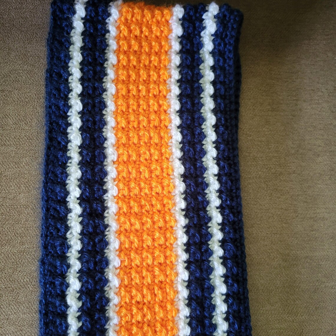 Celebrate Football Season Handmade Denver Broncos Scarf Made With Warm ...