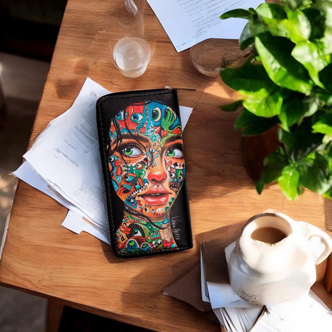 Artist-designed Wallets Wallets With Unique Designs Fashionable Wallets ...