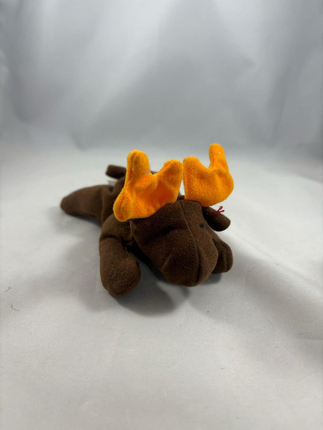 1993 Ty Chocolate the Moose Teenie Beanie Baby Plush Stuffed Animal Toy ...