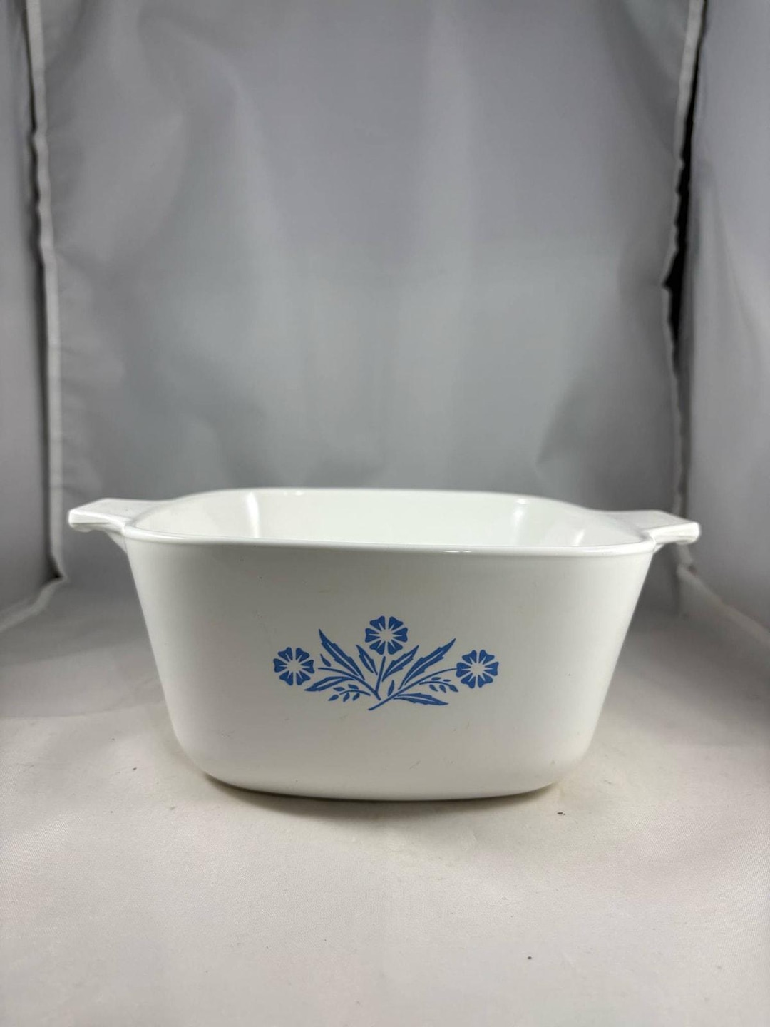1960s Corningware White Blue Cornflower Design 1 3/4 QT Baking Dish P-1 ...