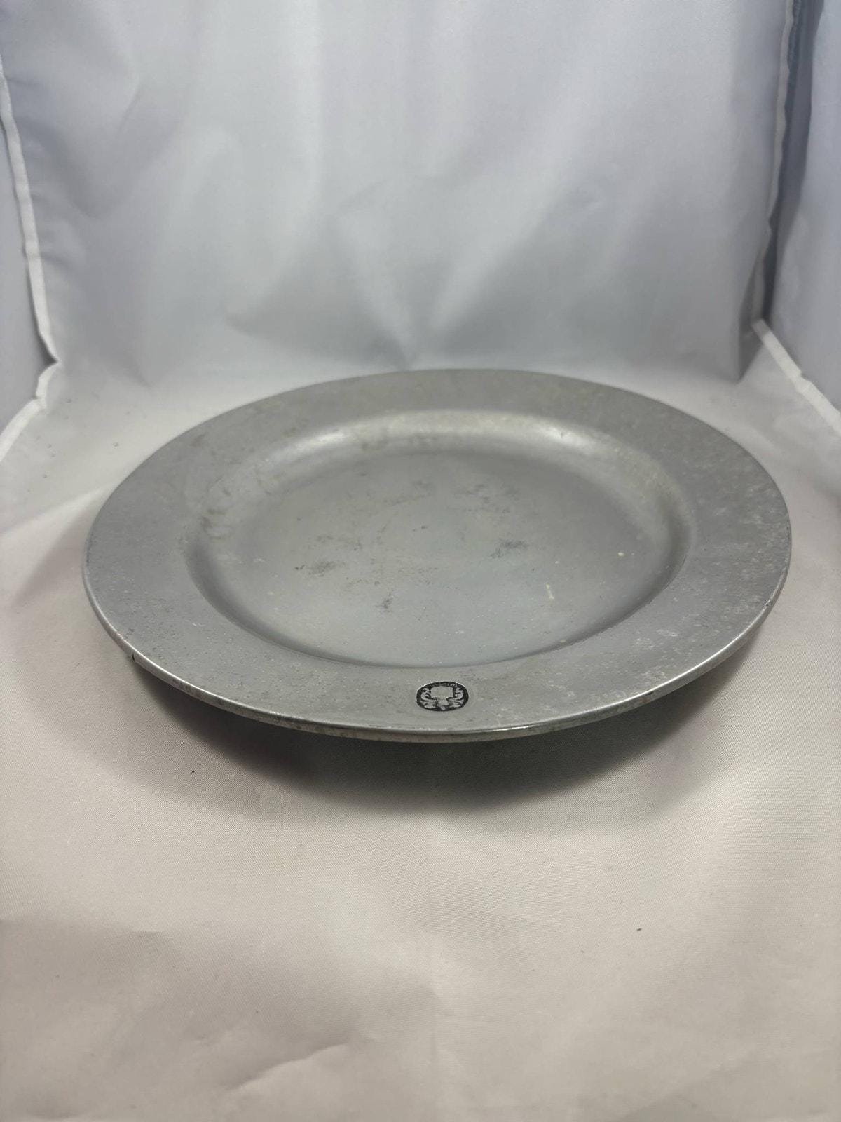 1960s Wilton Armetale RWP Hallmark Pewter Dinner & Salad Plates ...