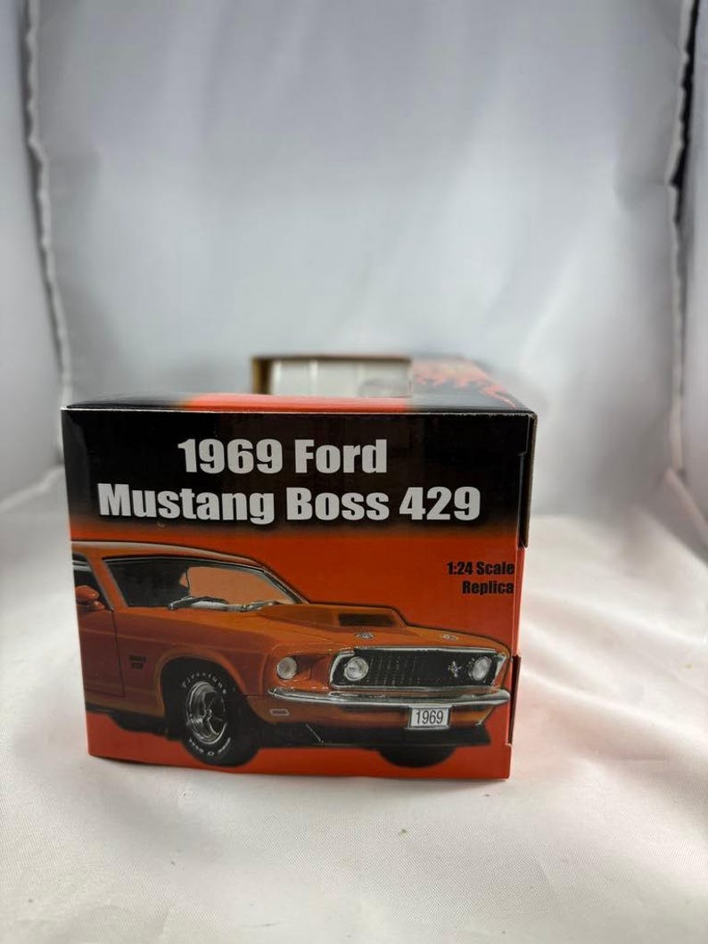 First Gear NAPA 1969 Ford Mustang Boss 429 Bank Diecast 1:24 Scale ...