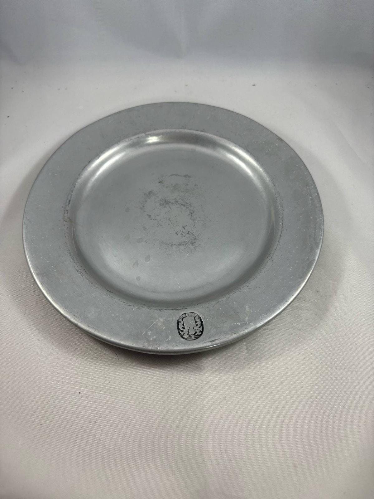 1960s Wilton Armetale RWP Hallmark Pewter Dinner & Salad Plates ...