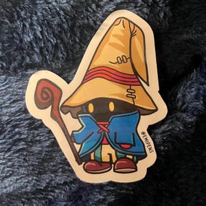 Vivi Sticker (final Fantasy 9) - Etsy