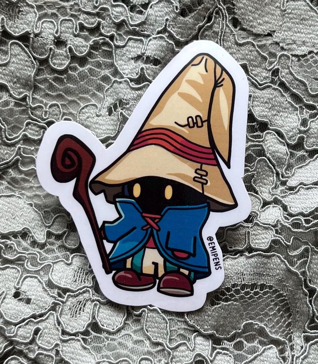 Vivi Sticker (final Fantasy 9) - Etsy