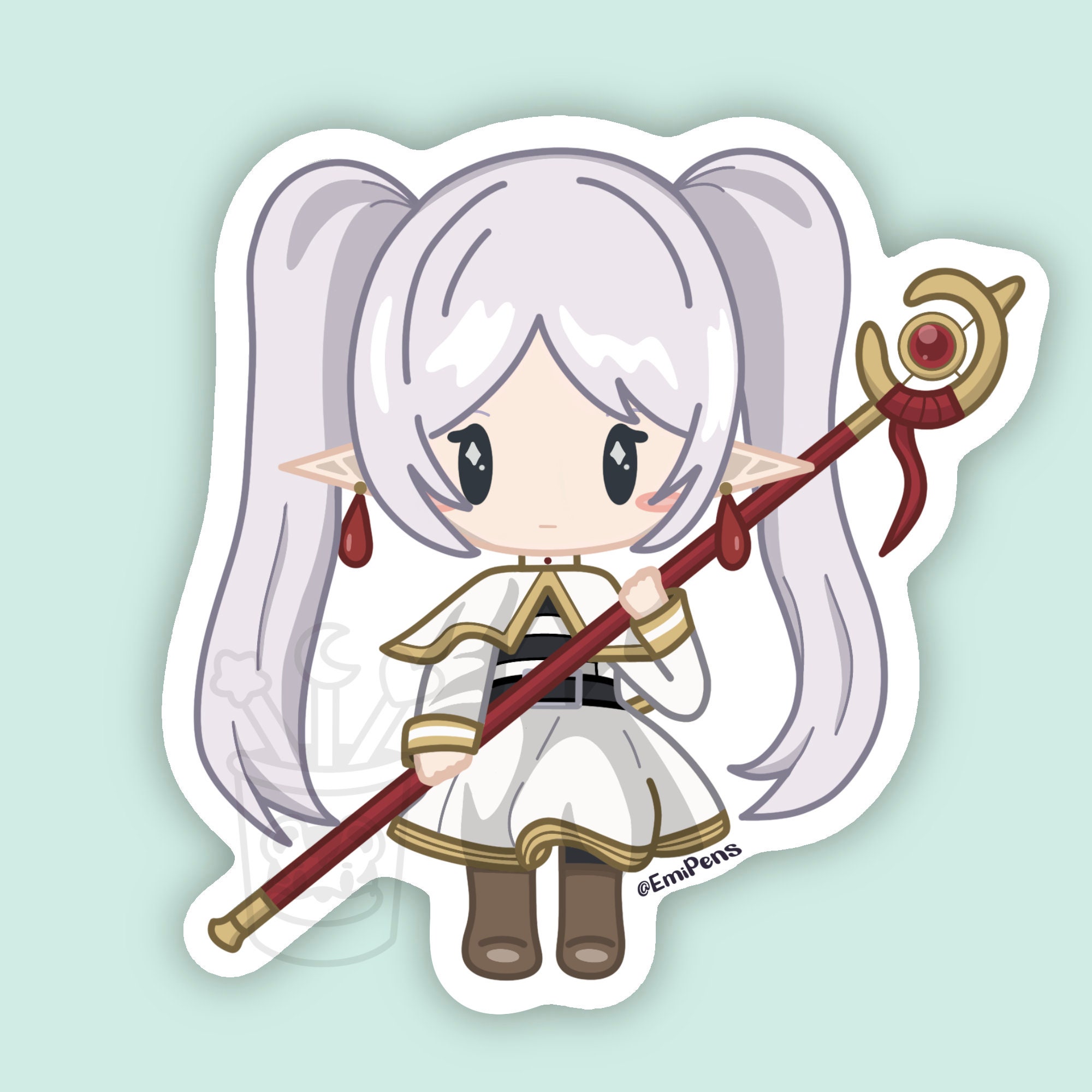 Frieren Sticker - Etsy