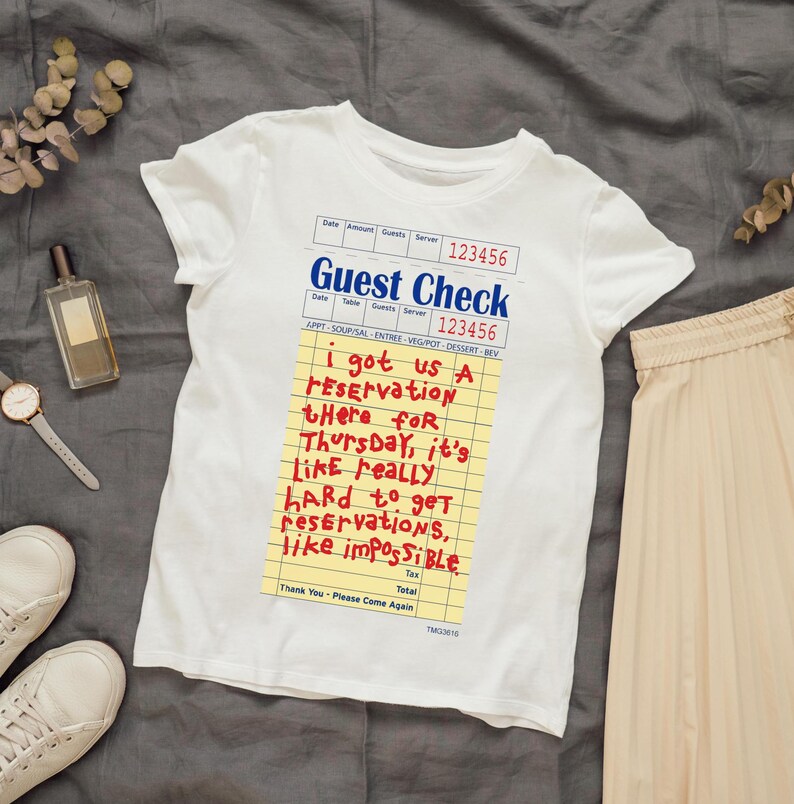 Guest Check Png Guest Check Print Guest Check Art I Got Us A ...