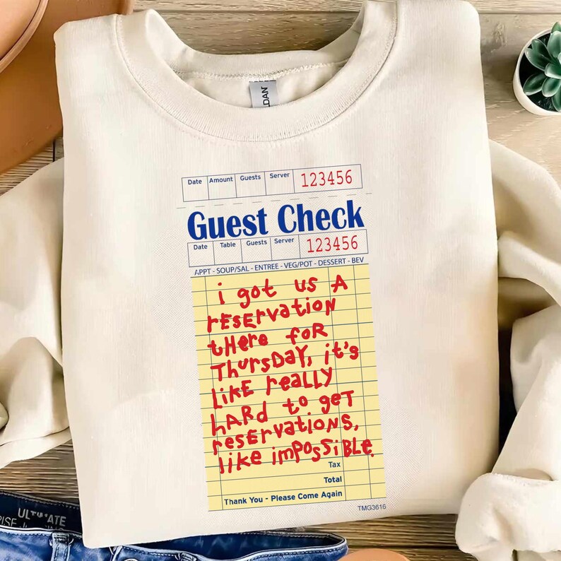 Guest Check Png Guest Check Print Guest Check Art I Got Us A ...