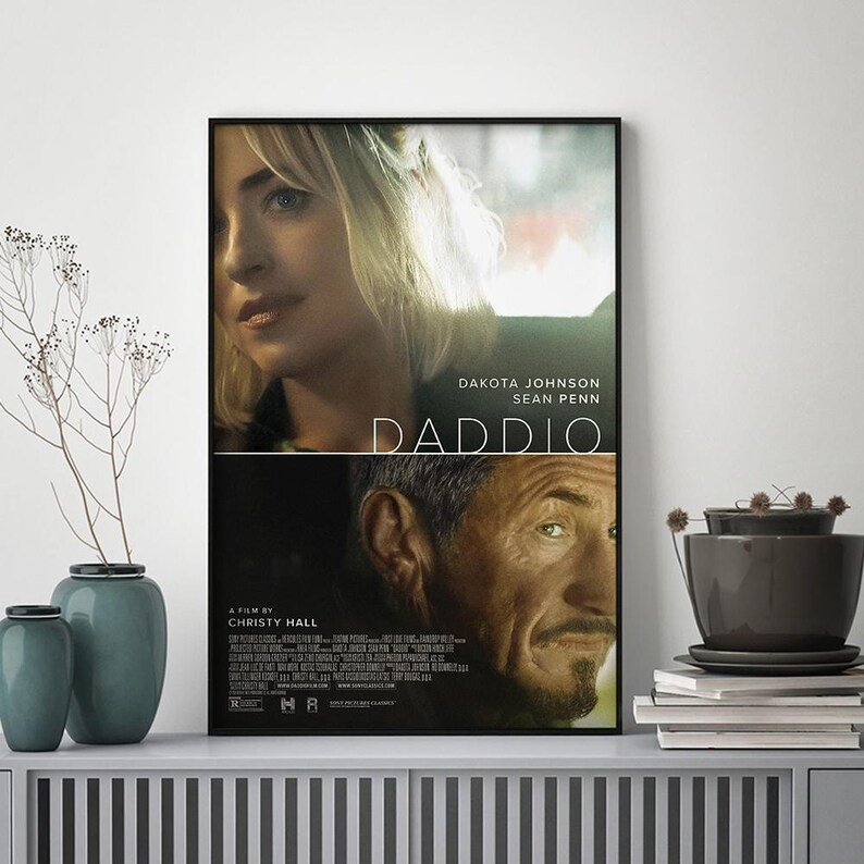 Daddio Movie Poster, Unique Movie Poster Wall Art, Gift for Movie ...