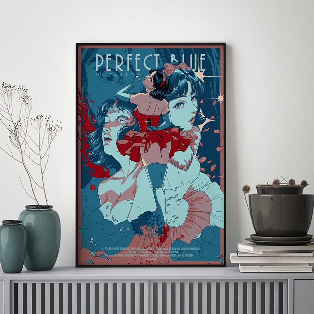 Perfect Blue Movie Posters, Room Decor Posters, Canvas Posters - Etsy