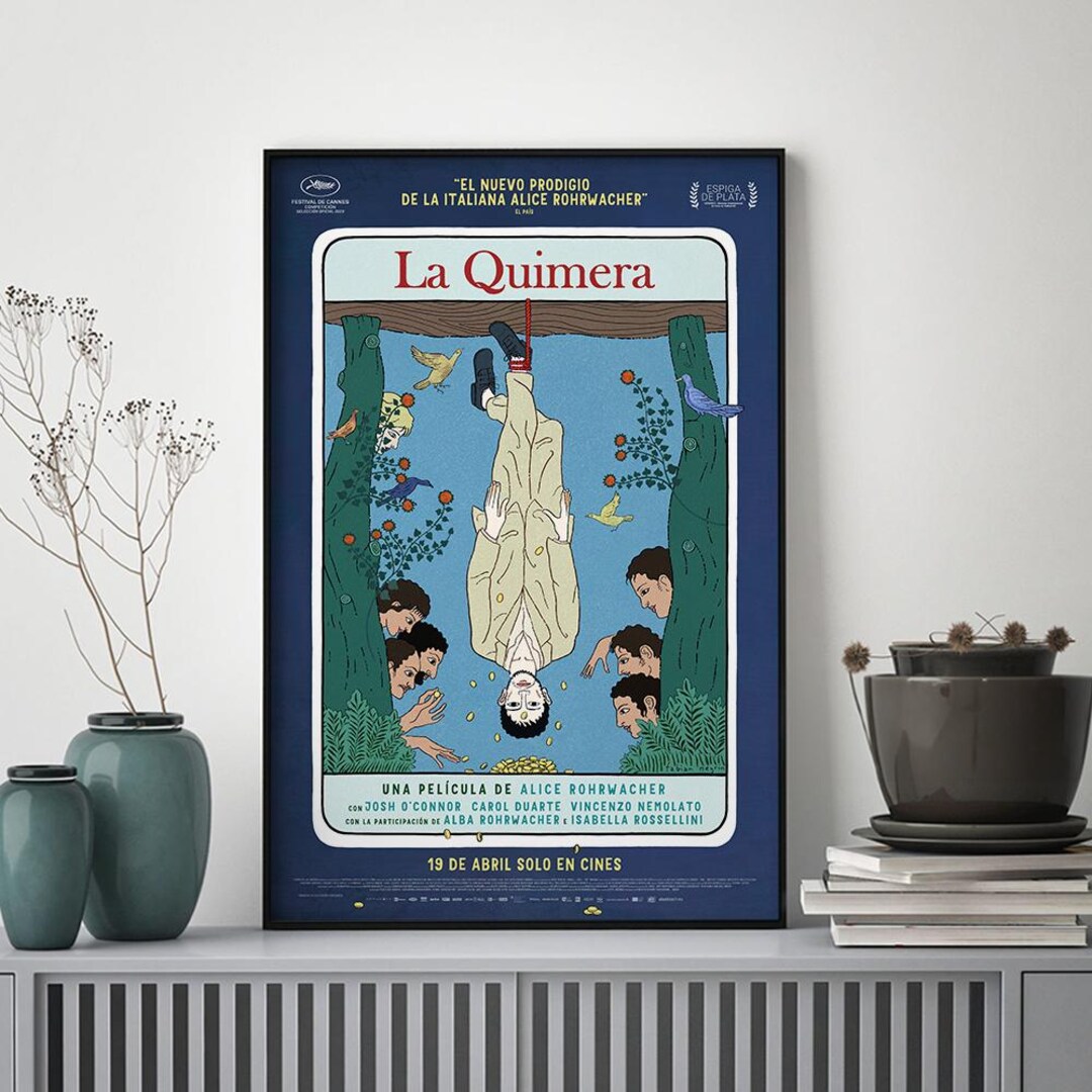 La Chimera Movie Poster, Wrapped Frame Canvas Poster,home Decor,wall ...