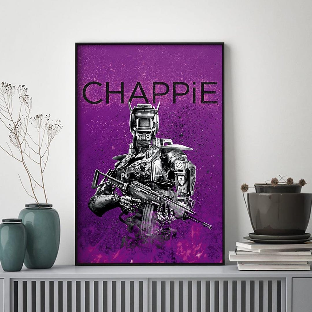 Chappie Movie Posters , Mural Posters, Furniture Decoration Posters - Etsy