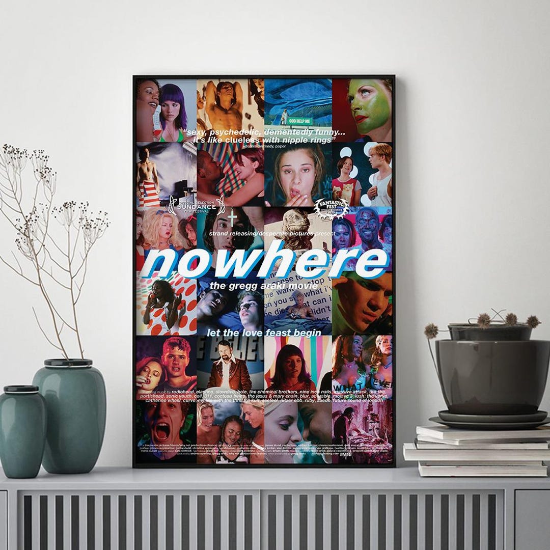 NOWHERE Movie Posters, Furniture Decoration Posters, Canvas Posters - Etsy
