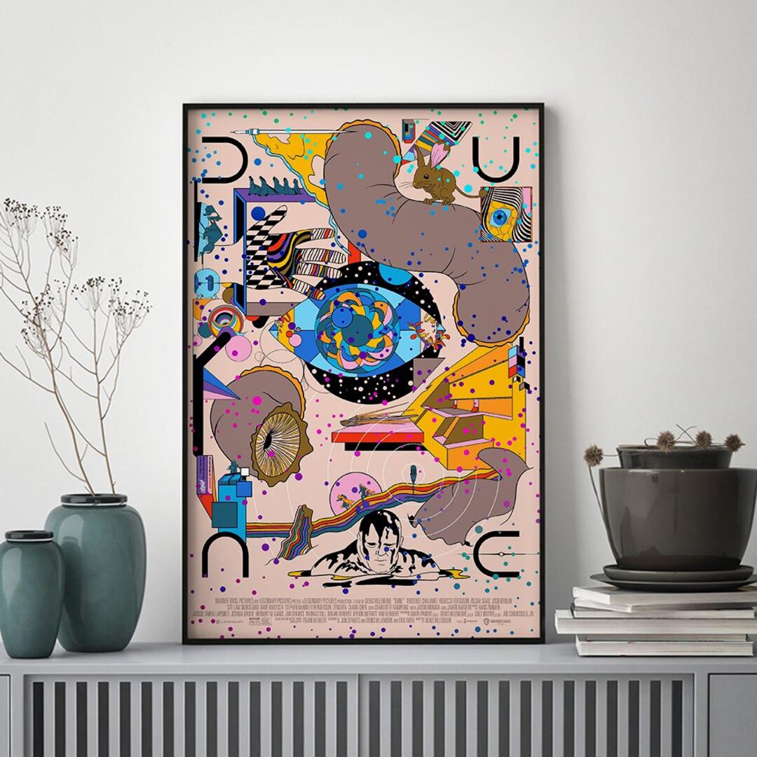 DUNE by Murugiah MONDO Screen Print Movie Poster - Etsy