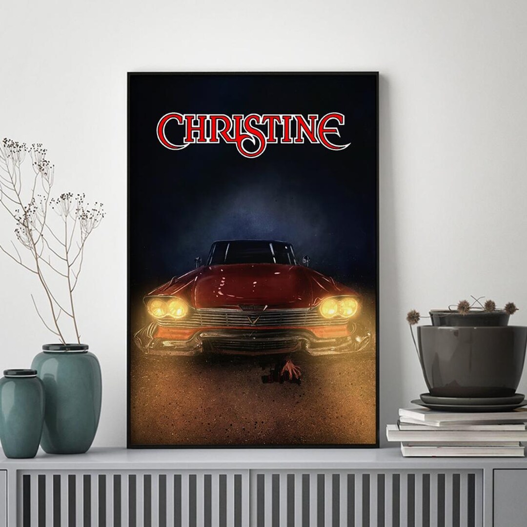 Christine Movie Poster,canvas Poster Printing, Art Poster, Home ...