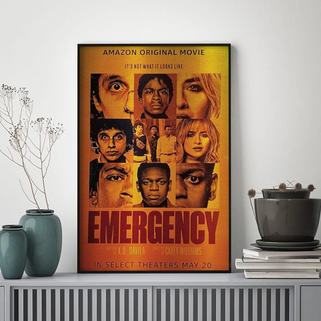 Emergency Movie Posters, Canvas Poster, Furniture Decoration Poster - Etsy