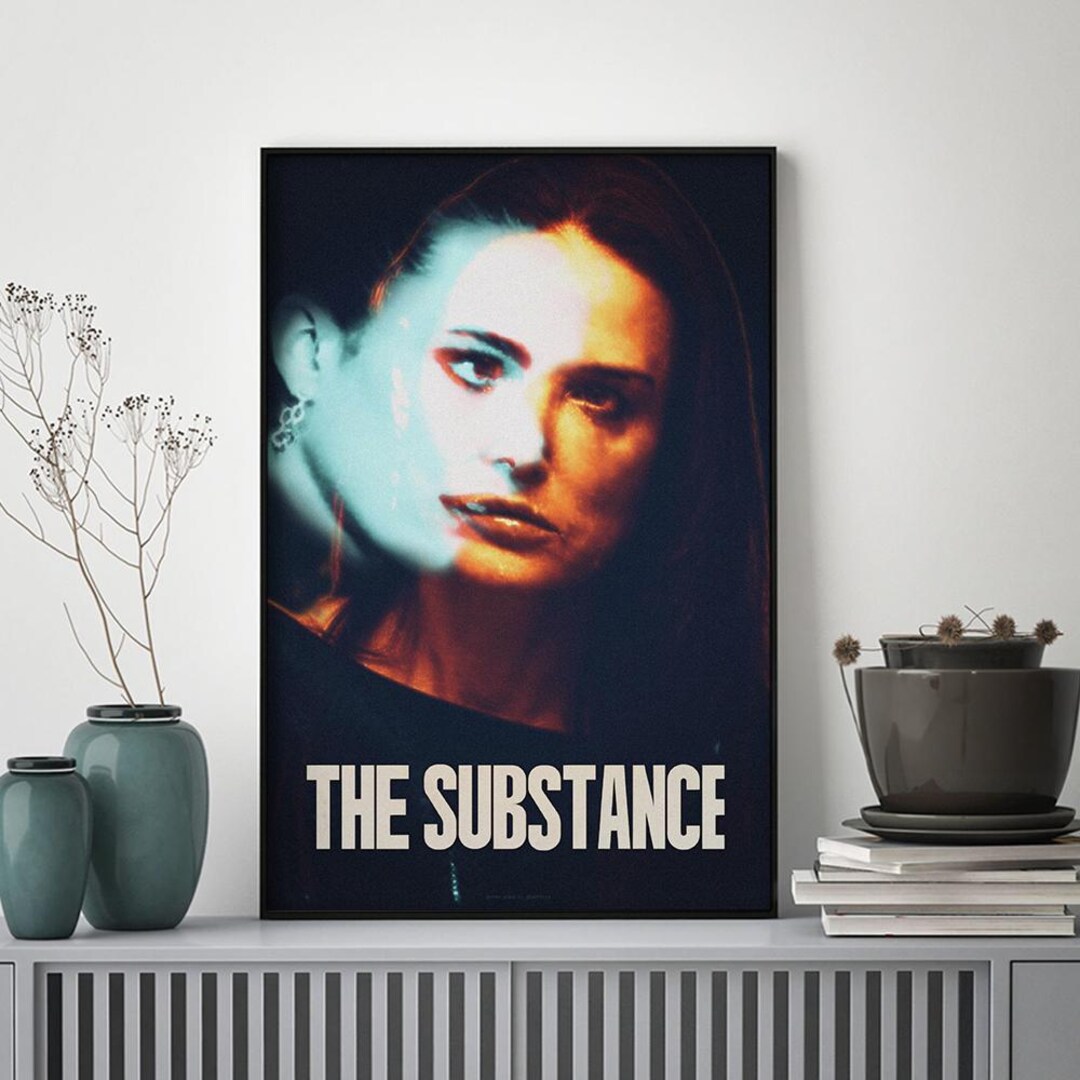 The Substance Movie Poster, Room Decoration Poster, Canvas Poster - Etsy