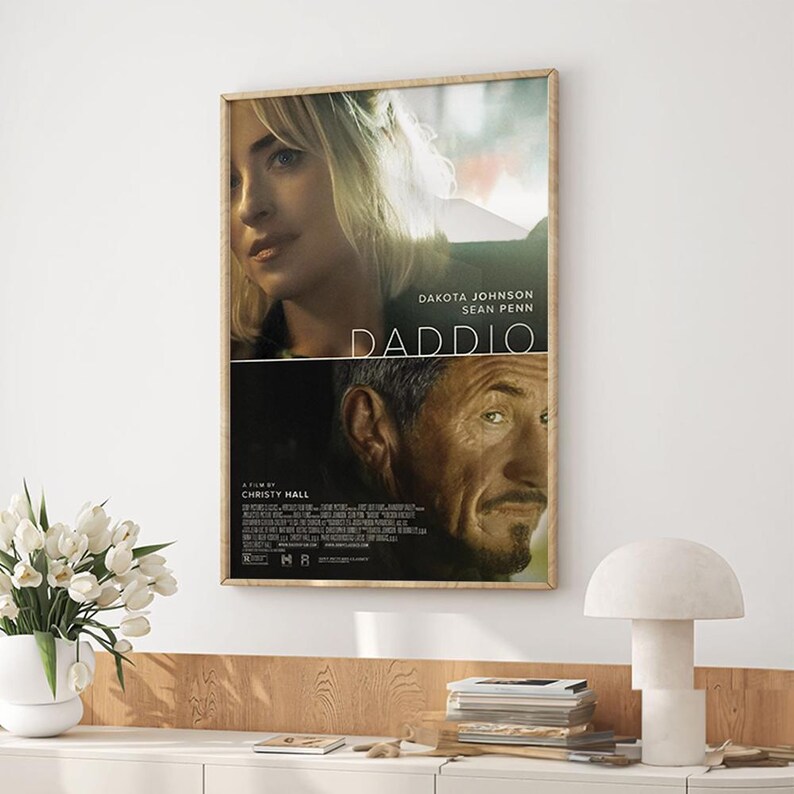 Daddio Movie Poster, Unique Movie Poster Wall Art, Gift for Movie ...