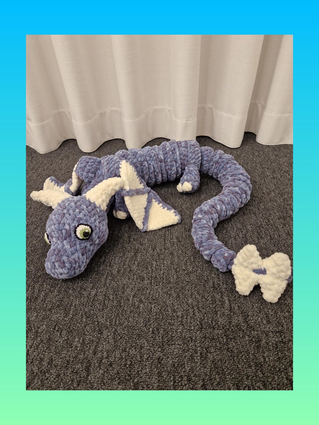 Archie - Crochet the Articulated Dragon - Etsy