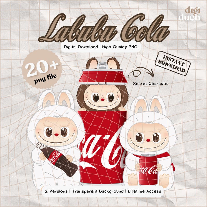 Labubu Box Template Printable - Etsy