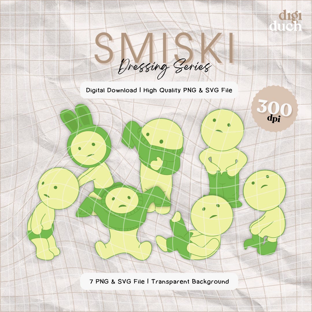 Smiski PNG, Clipart Smiski, Cute Smiski, Smiski Dressing Series, Smiski ...