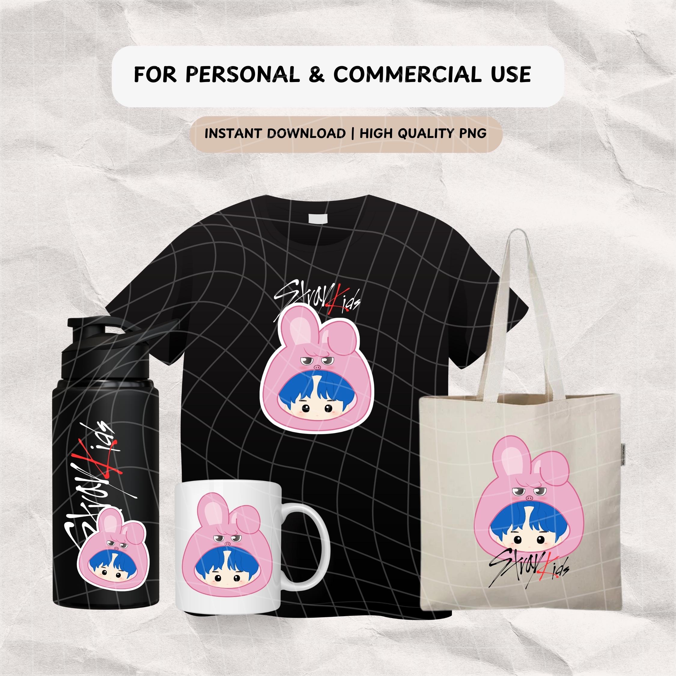 Kawaii Stray Kids SKZOO Chibi Head Printable Clipart, Printable Sticker ...