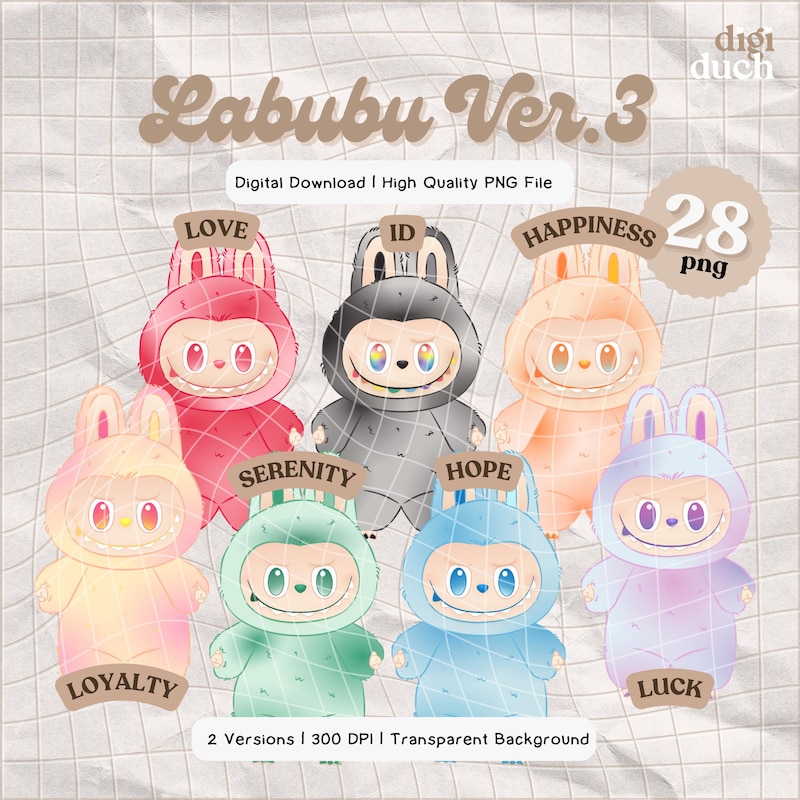 Labubu Yellow - Etsy