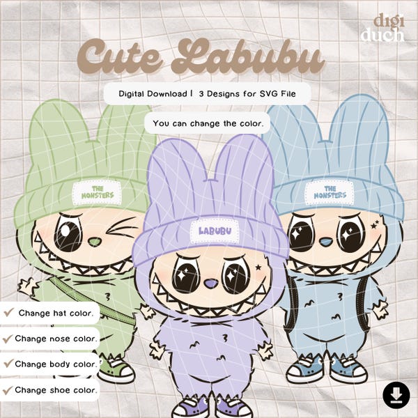 Labubu Preppy Clothes - Etsy