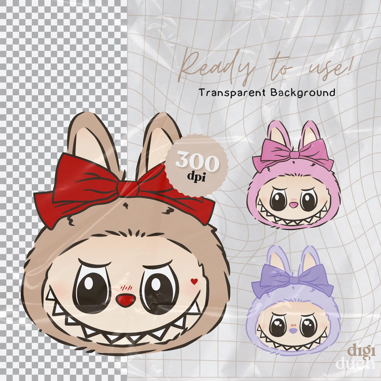 48 PNG Labubu Head Sweet Valentines Bundle Png, Labubu PNG, Labubu Valentines, Valentines PNG ...