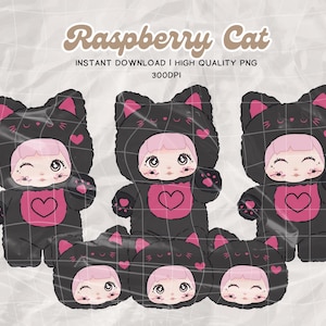 42 PNG Kawaii Nommi Cute Girls in Costumes Printable Stickers Png ...