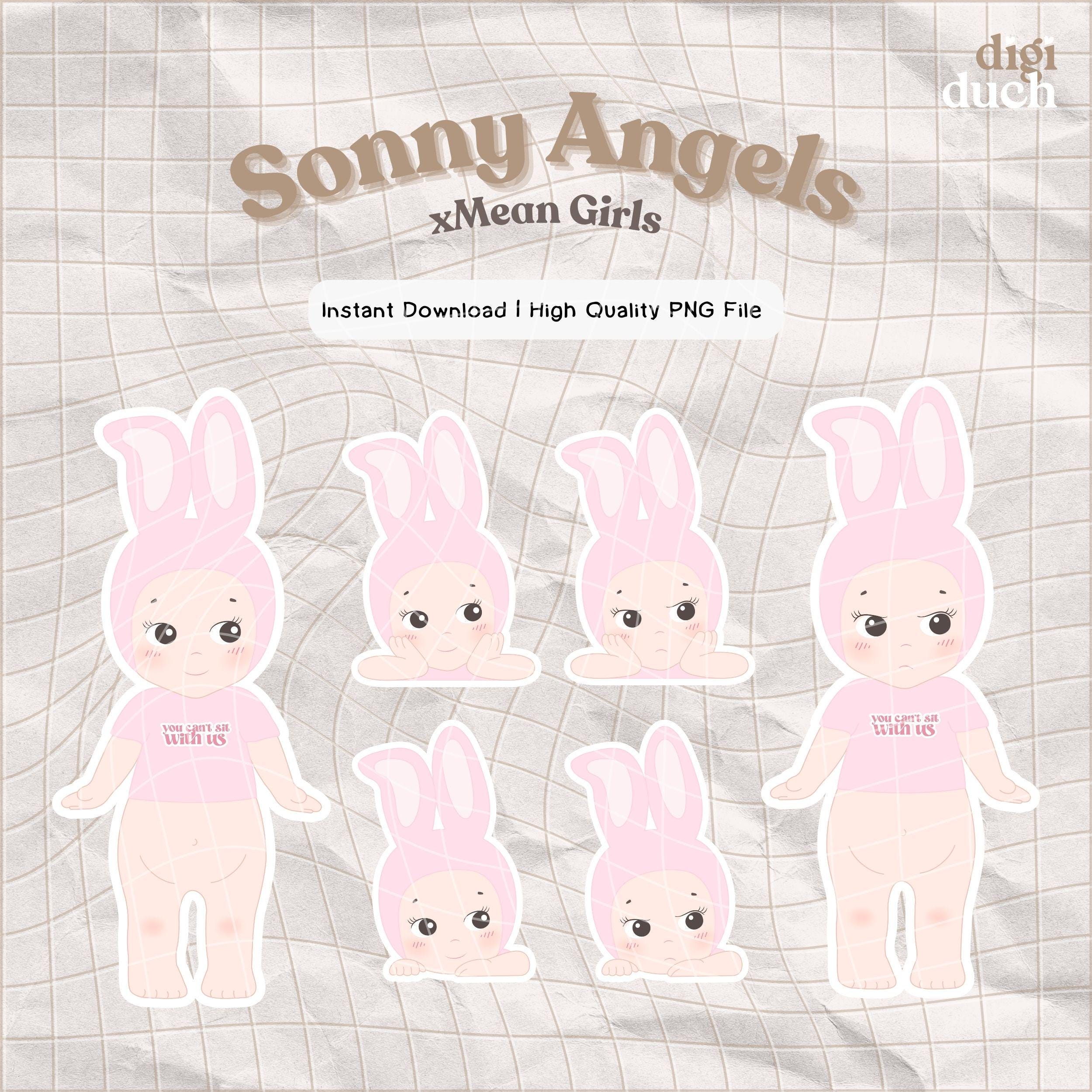 Kawaii Angels Sonny X Mean Girls Printable Clipart, Printable Sticker, Digital PNG Sticker ...
