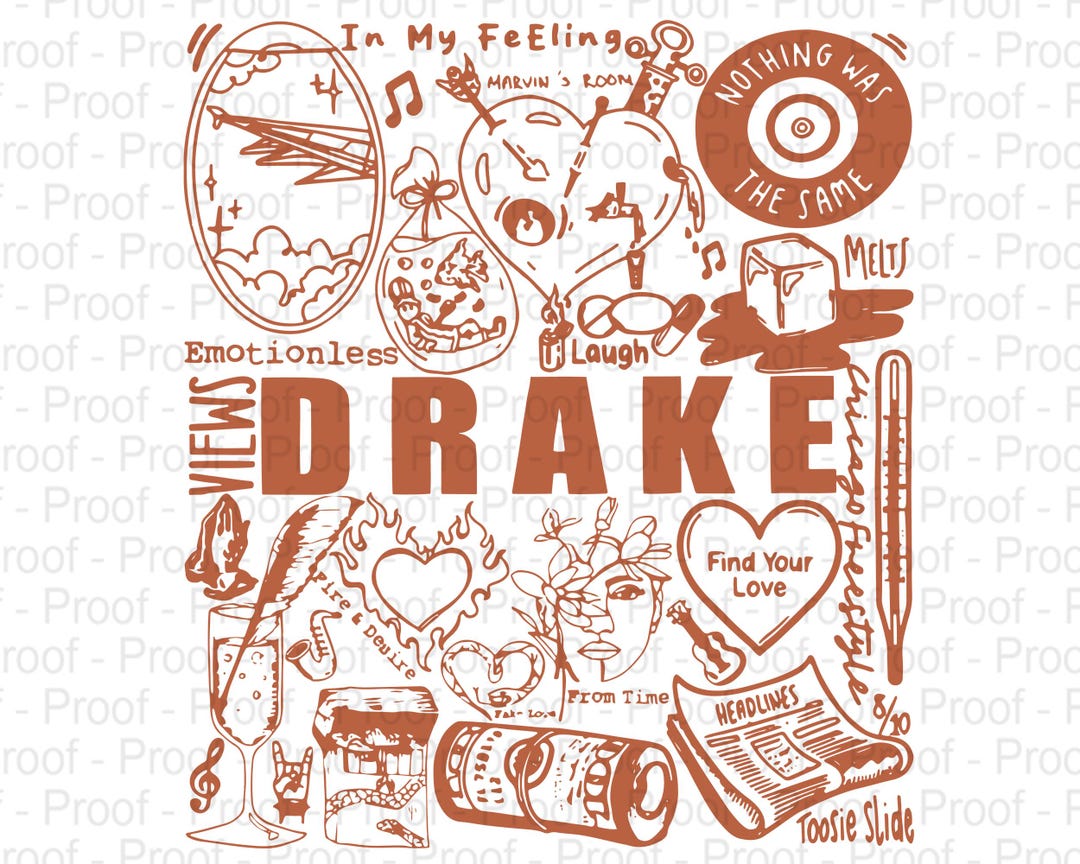 Drake SVG File , Cricut Svg File , Celebrity Svg , Perfect for Cricut ...