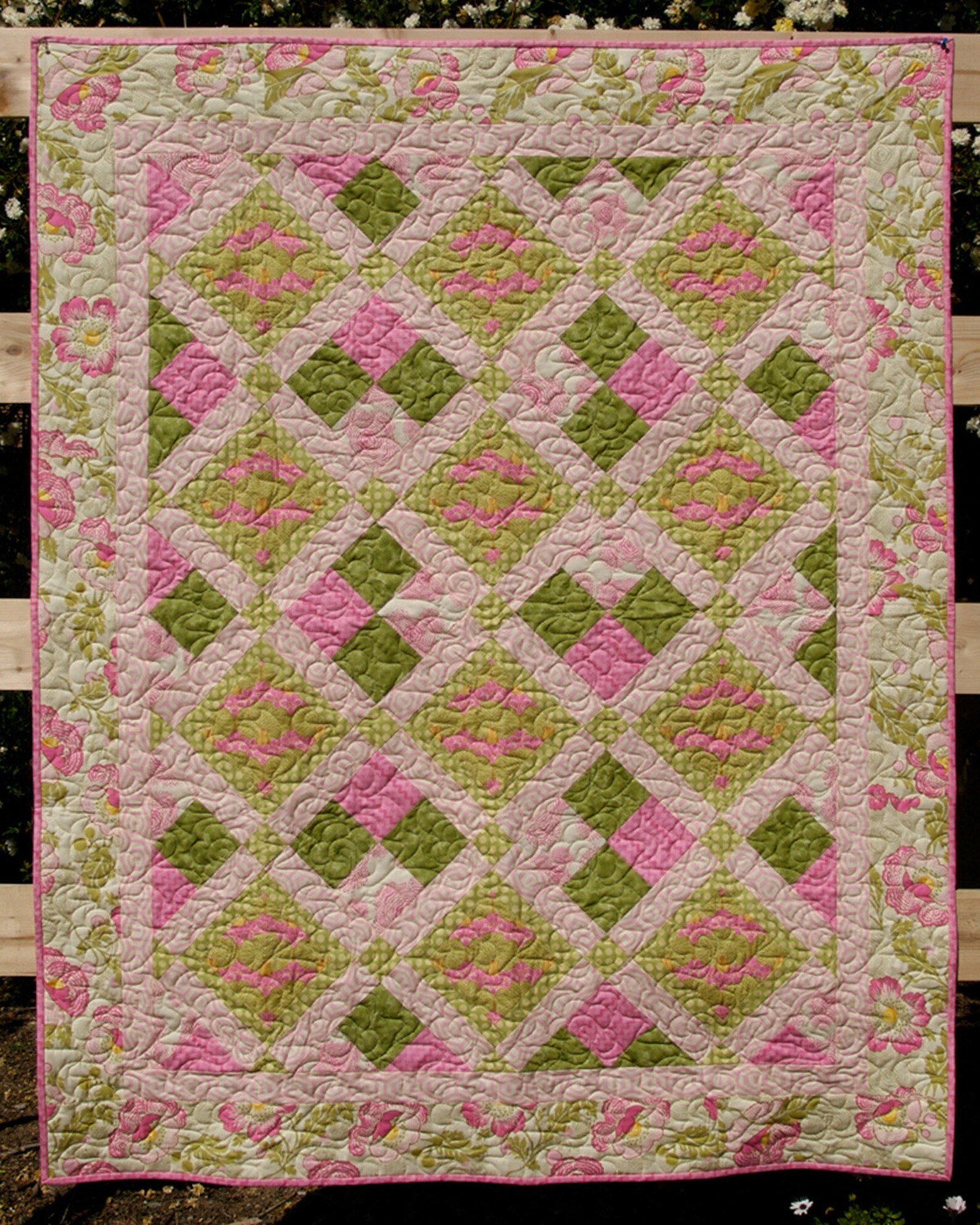 Sedona Rose Digital Download Quilt Pattern. Simple Enough for a ...