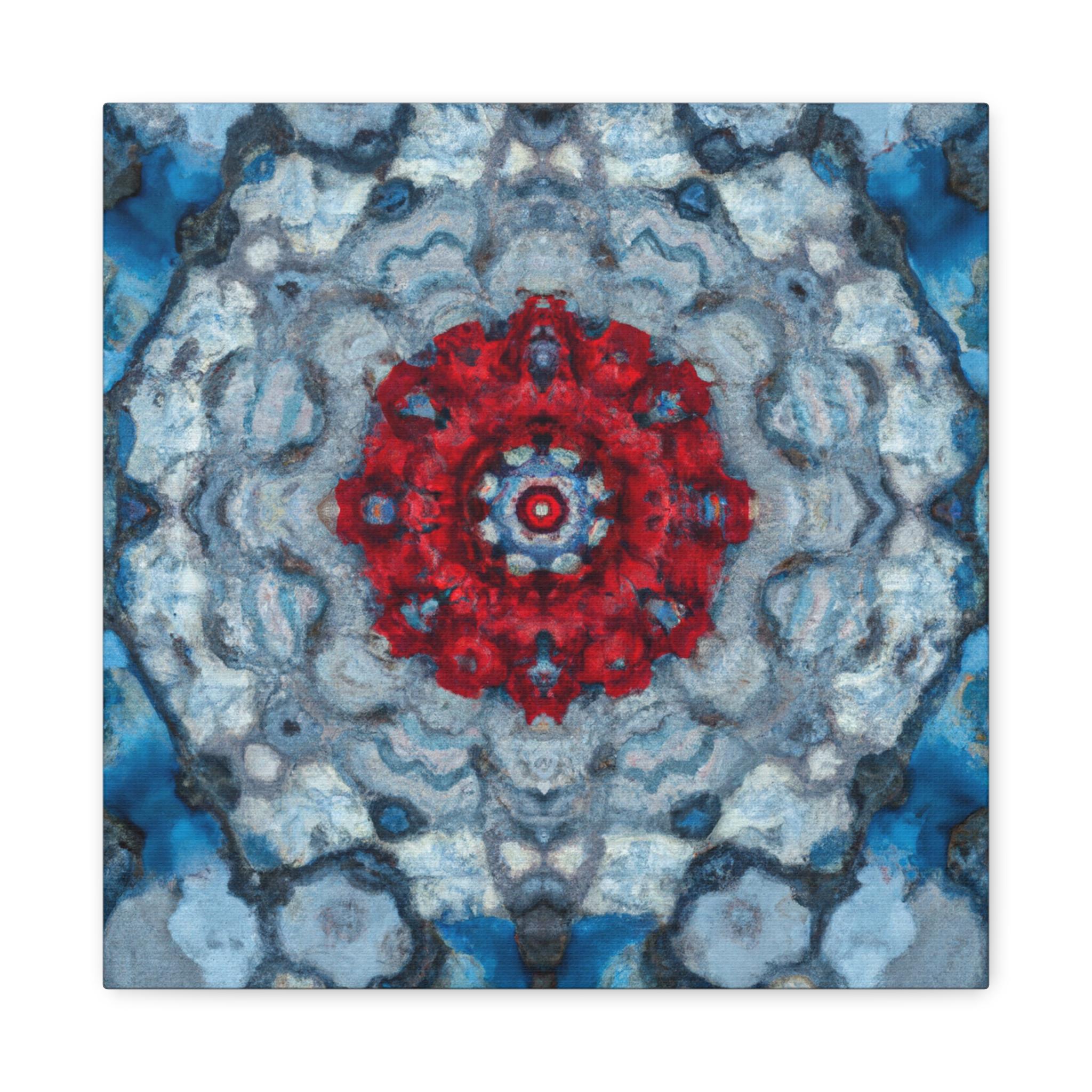 Cosmic Fractures Custom Ai-generated Canvas Art Tailored Sizes ...