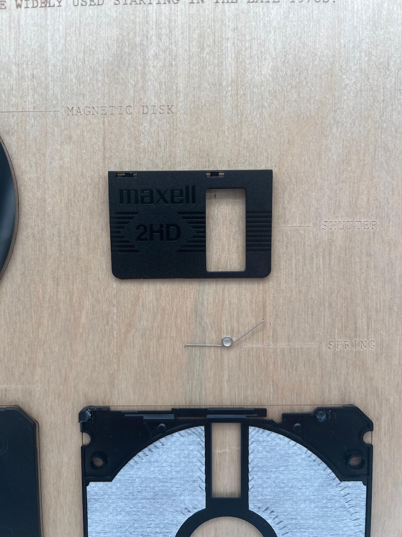 Floppy Disk Display: Tech Nostalgia Wall Art and Home or Office ...